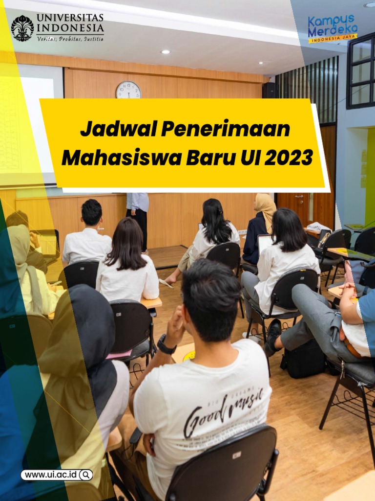 Jadwal Penerimaan Mahasiswa Baru UI Jalur Mandiri 2023 | PDF