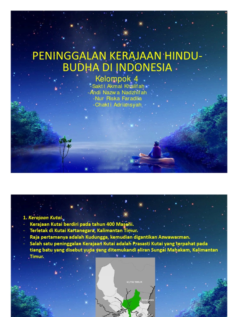 Kerajaan Hindu Budha | PDF