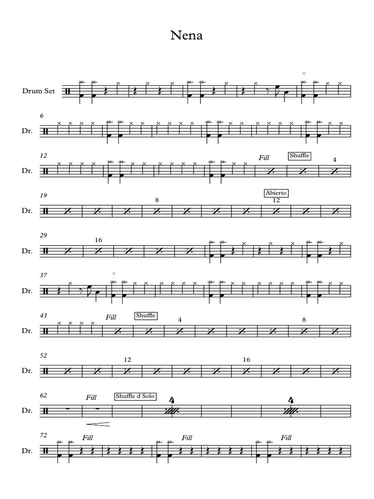 Nena - Full Score | PDF