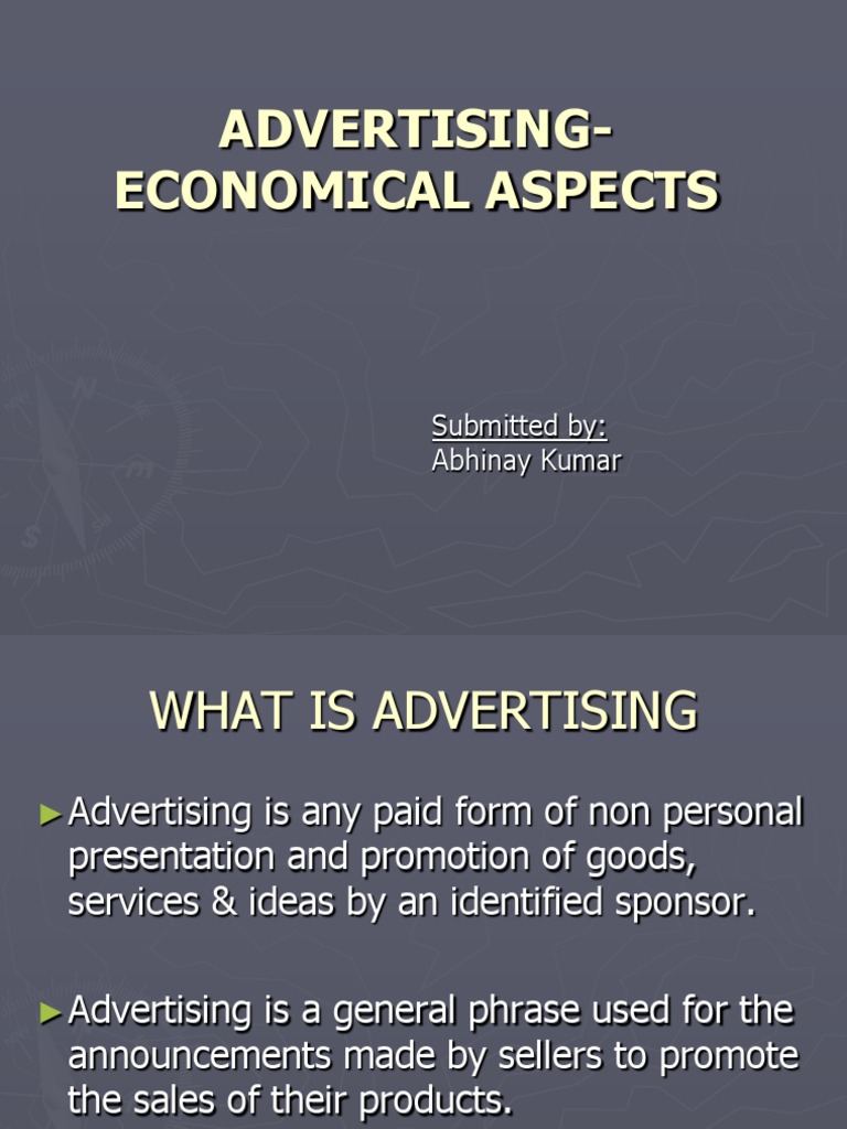 Economic Impact of Advertising | PDF | Business | Social Science