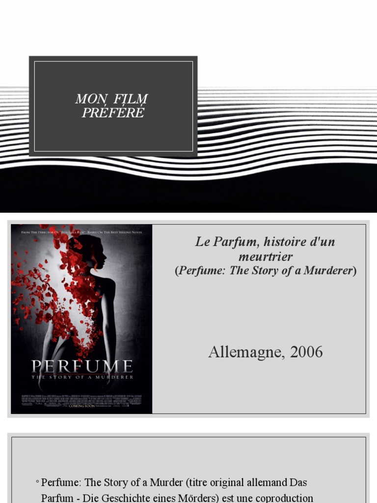 Mon film préféré : Le Parfum | PDF