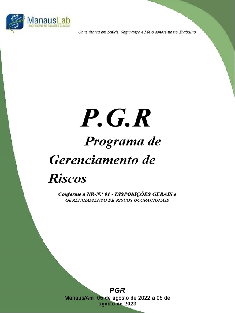 PGR - 2022 - Thinkim Consultoria e Gestão | PDF