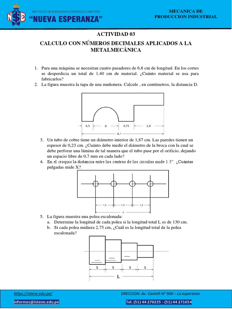 Actividad 3-Decimales | PDF