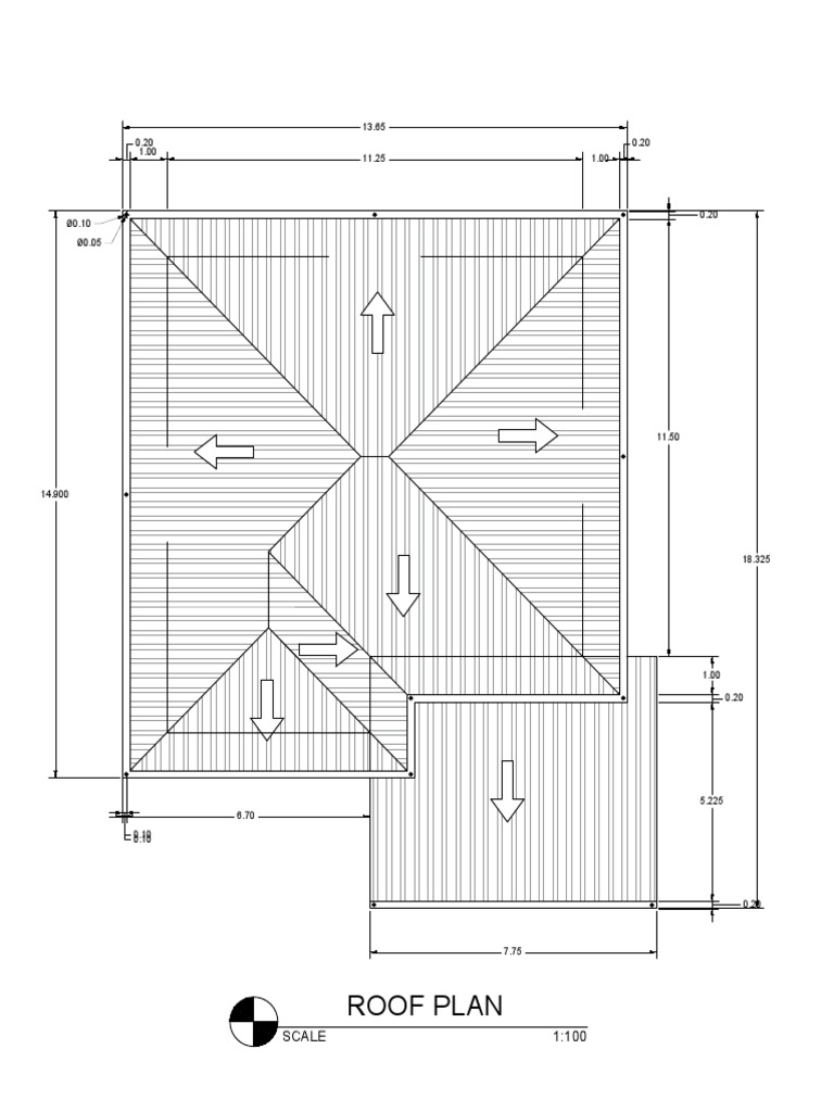 Detailed Roof Plan 1 Model | PDF