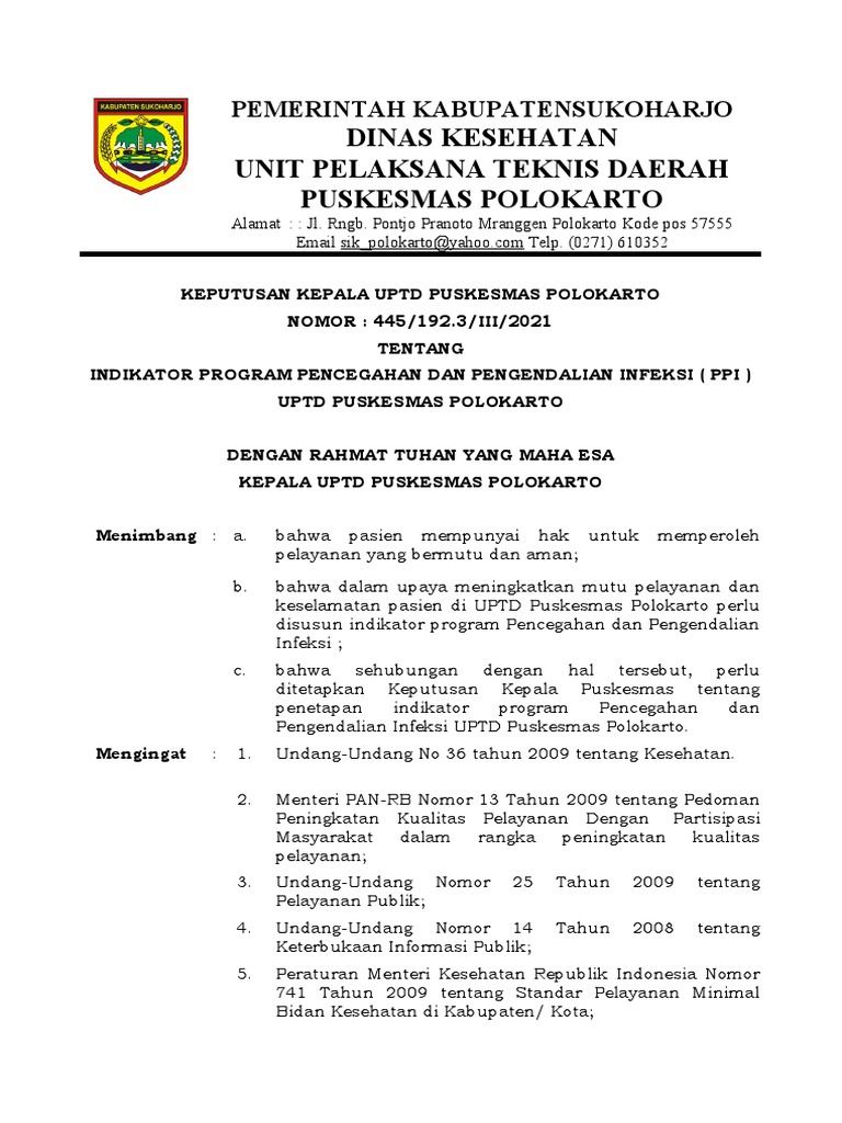 SK Indikator PPI | PDF