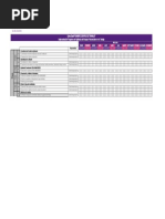 Carta Gantt Protocolo Minsal Psicosocial 2025 | PDF