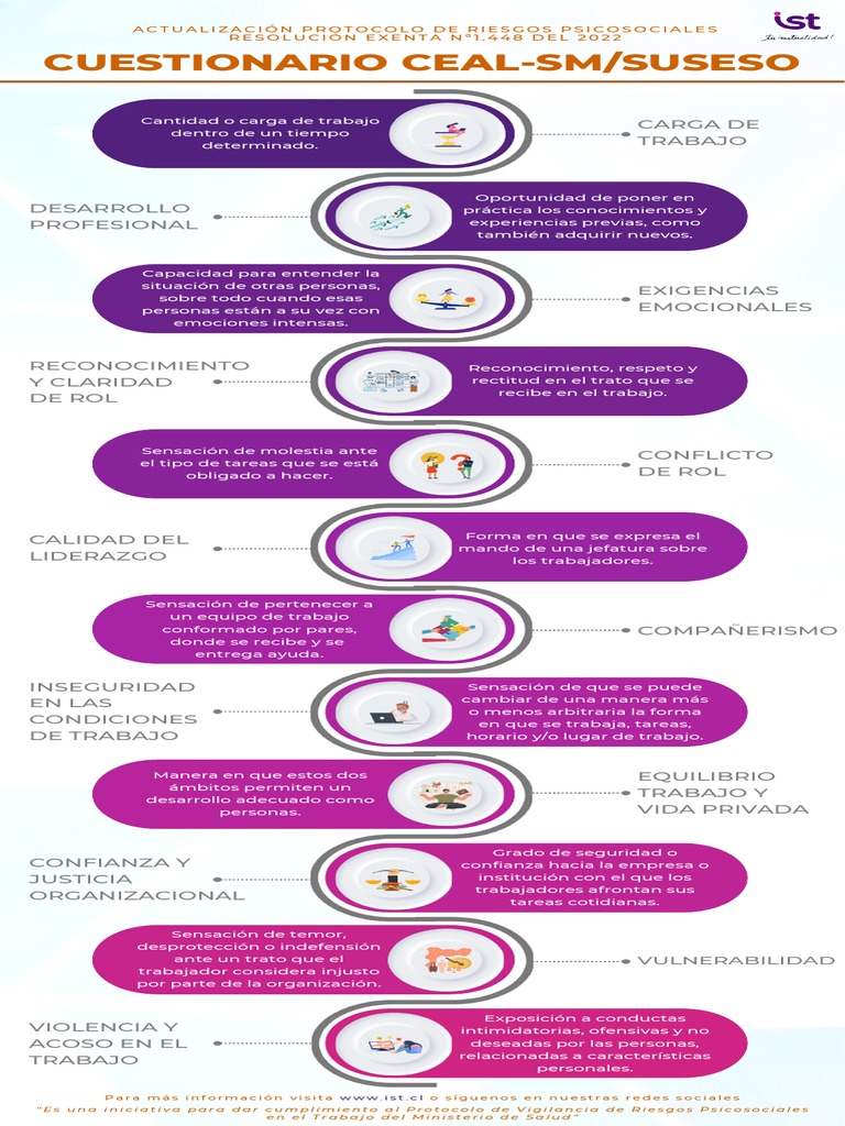 Afiche Dimensiones CEAL-SM SUSESO | PDF | Sicología
