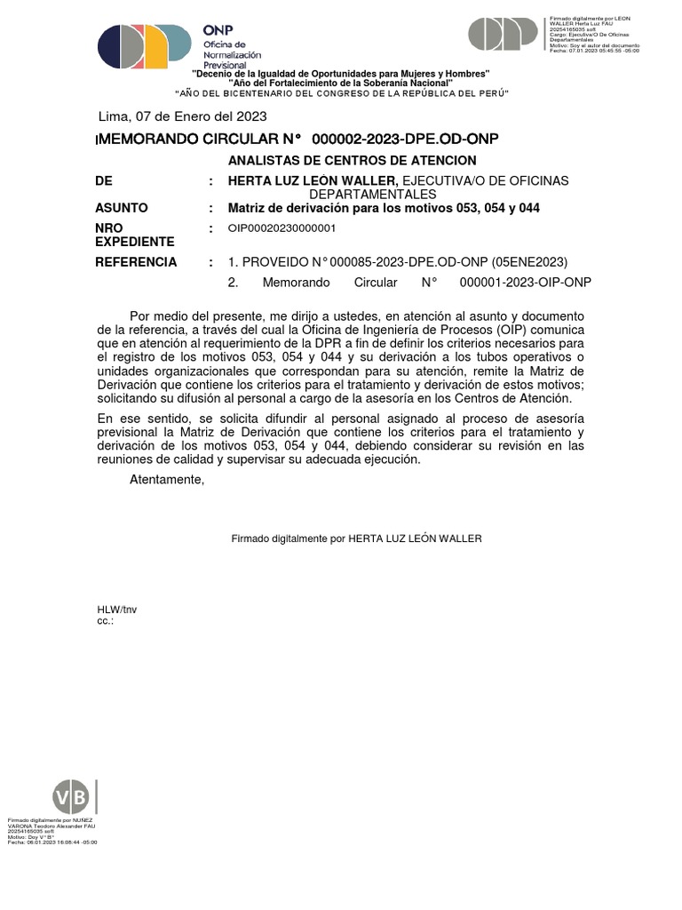 Memorando Circular 000002 2023 Dpe - Od | PDF Memorando Circular 000002 2023 Dpe - Od | PDF