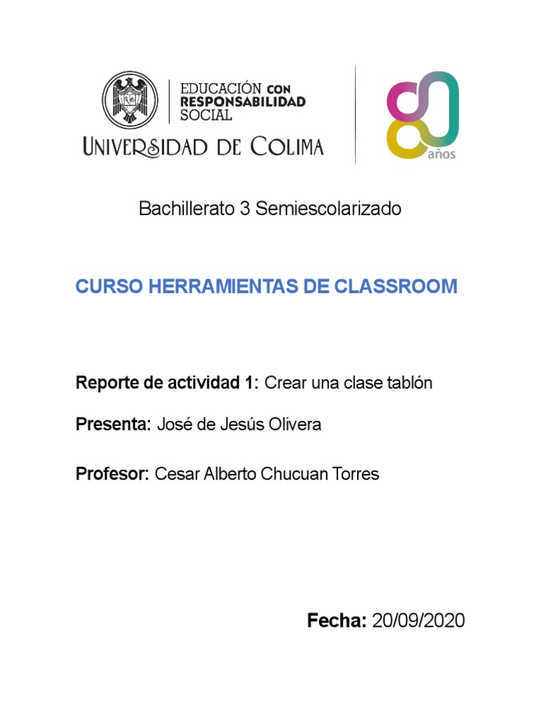 Reporte de Actividad 1 Crear Una Clase Tablón | PDF