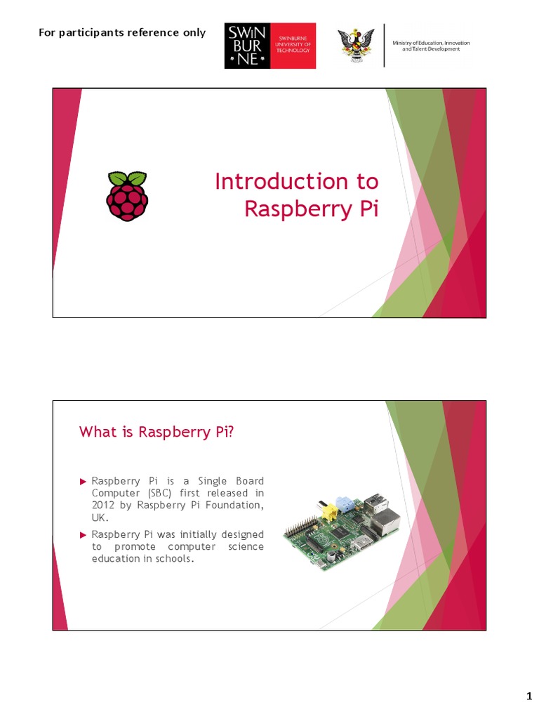 Introduction To Raspberry Pi | PDF