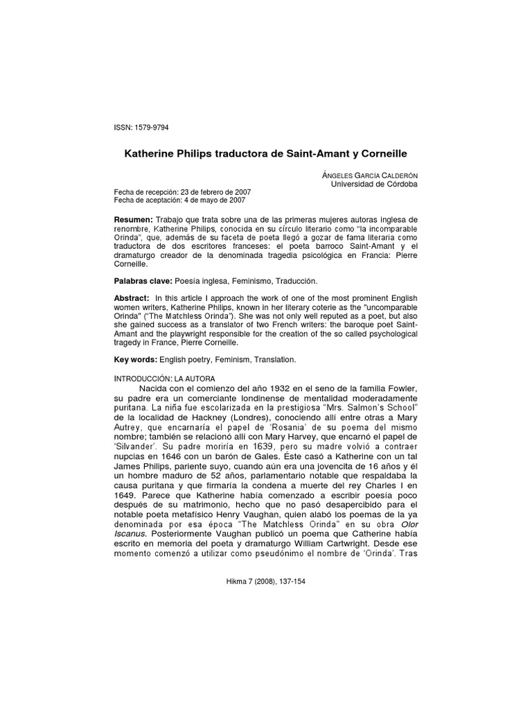 Kathering Phillips | PDF | Clásicos