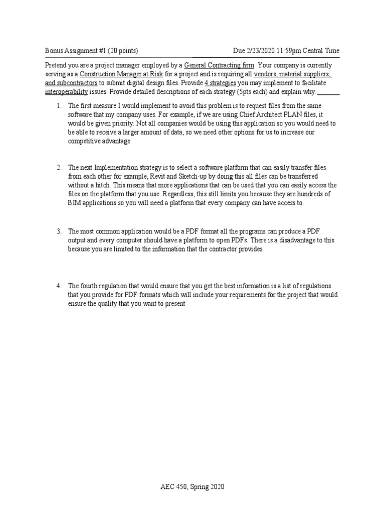 Bonus Assignment 1 Gilnad Wilson Pdf 