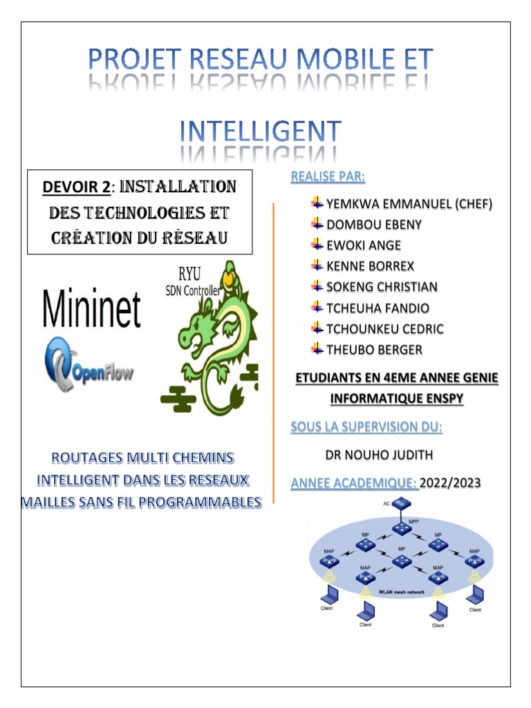 Projet Reseau Theme3 Devoir2 | PDF