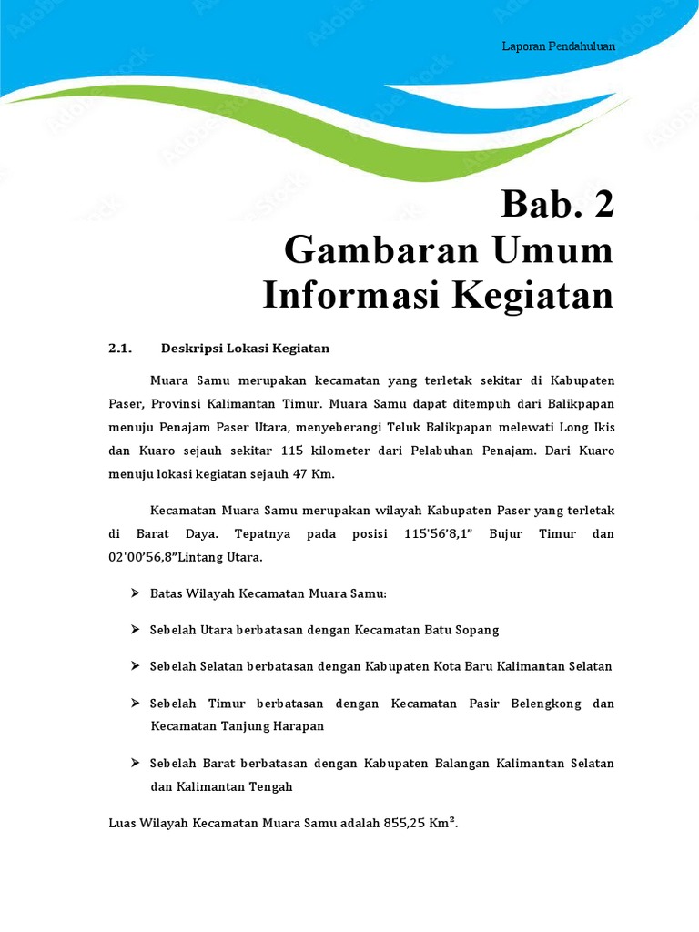 Bab 2 Gambaran Umum | PDF