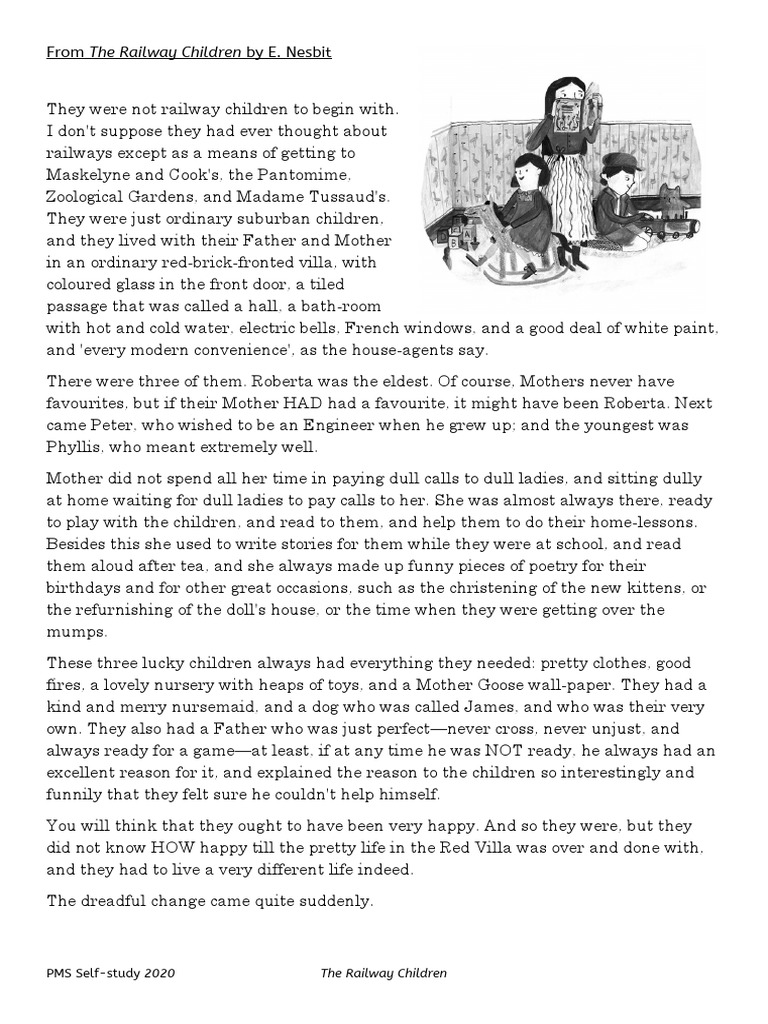 Railway Children Self-Study Guide | PDF | General Fiction