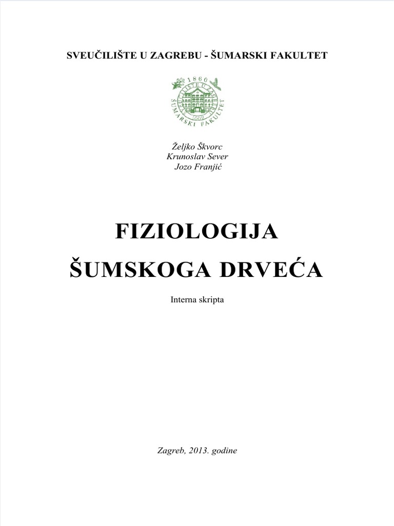 Dokumen - Tips Fiziologija Skripta PDF | PDF