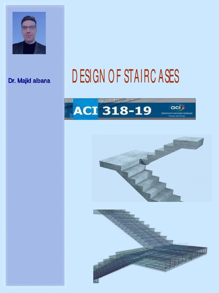 Dr. Majd Albana Design of Stairs-2 | PDF | Stairs | Building Engineering