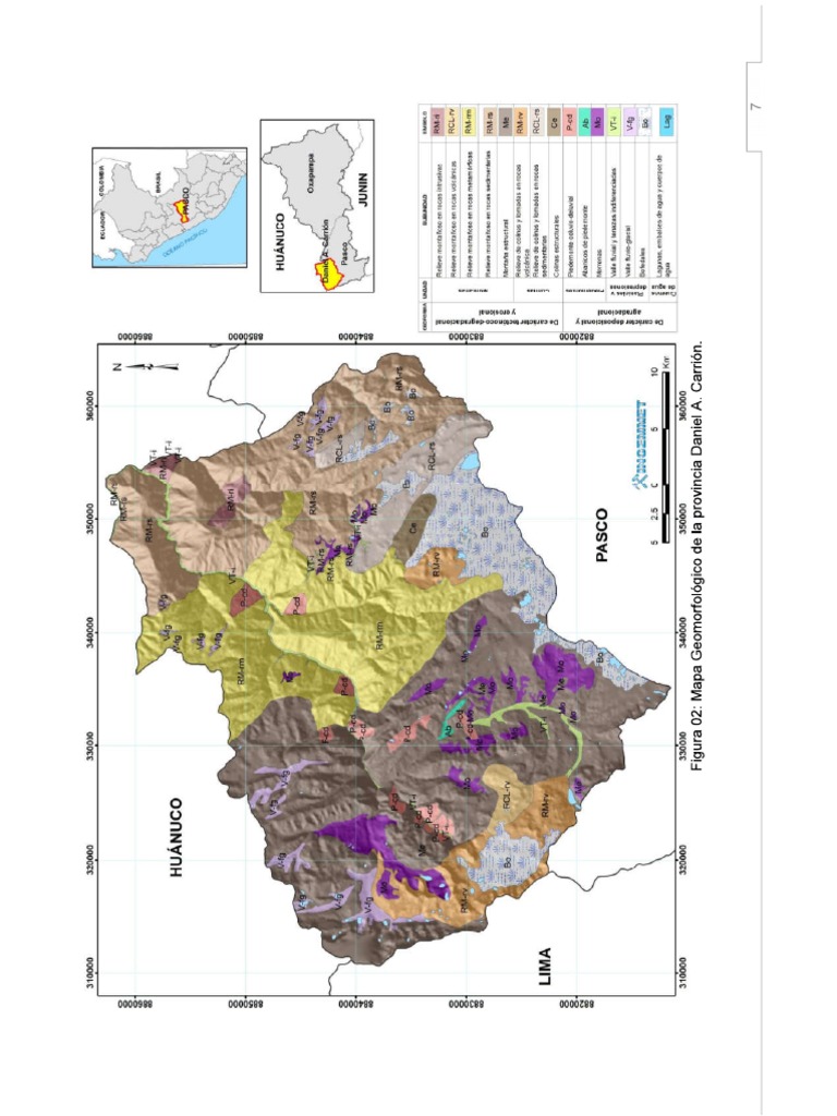 Mapa Geomorfologico | PDF