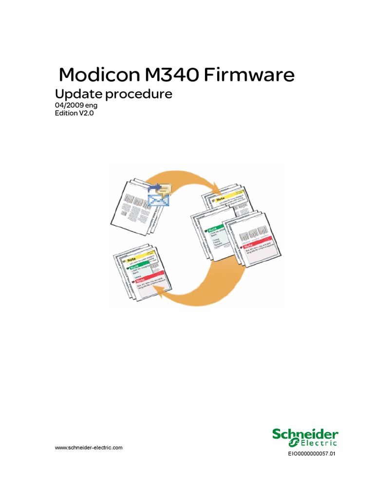 Modicon M340 Firmware - Update Procedure | PDF