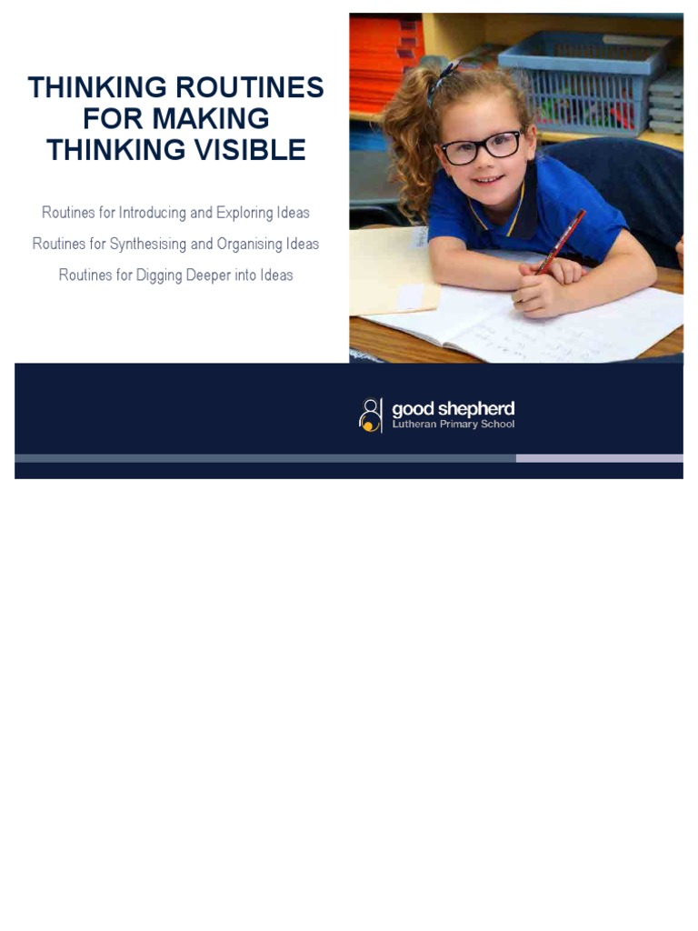 Thinking Routines For Making Thinking Visible Reduced 2 | PDF