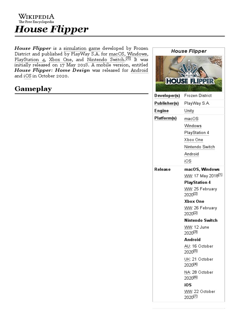 House Flipper - Wikipedia | PDF