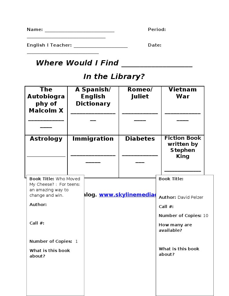 Library Resource Guide for Students | PDF