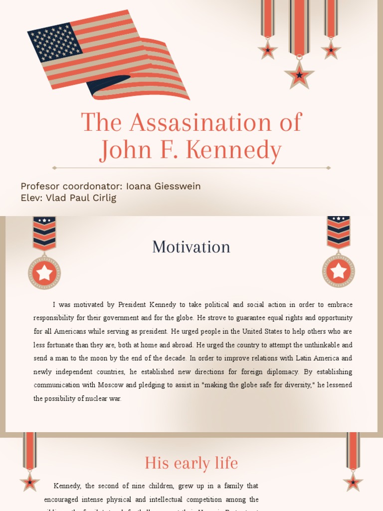 The Assasination of John F. Kennedy PowerPoint | PDF | Assassination Of ...