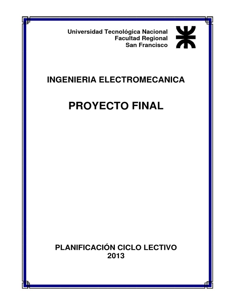 proyecto_final ejemplo | PDF | Evaluación | Ingeniería