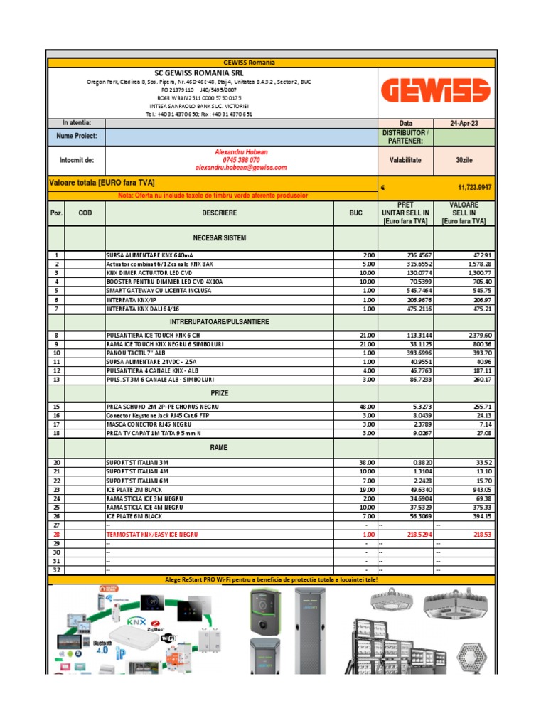 24 04 2023 CasaKnx AlinTrif-1 | PDF