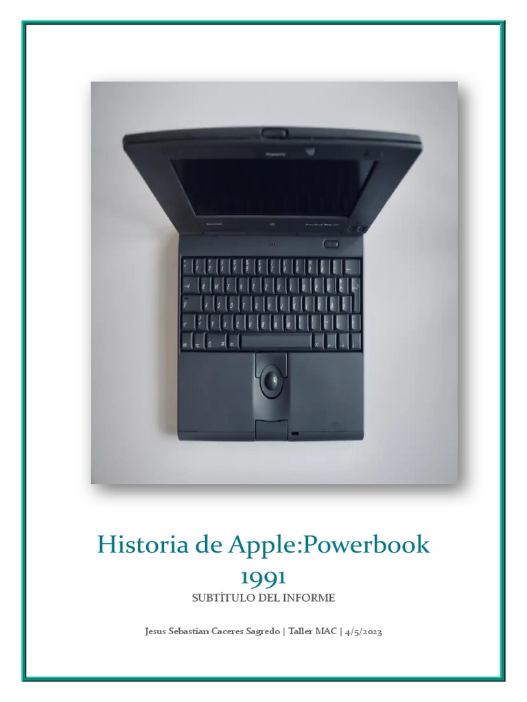 Historia del PowerBook de Apple | PDF | Apple Inc. | Plataformas de ...