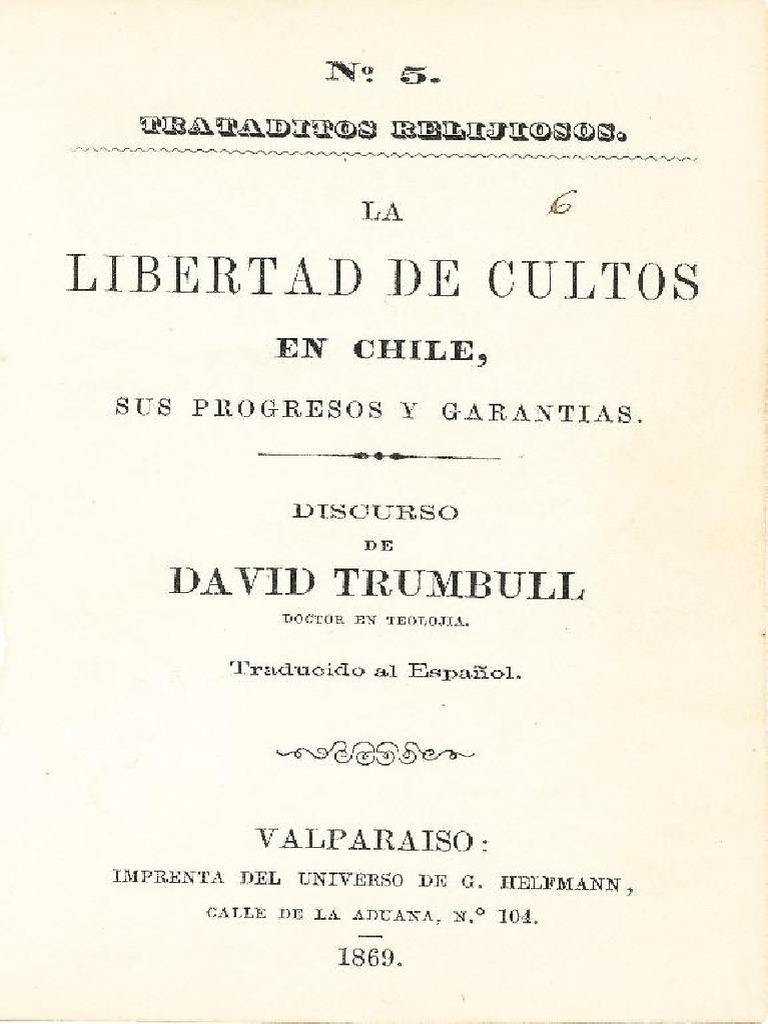Discurso David Trumbull WWW - Sendas.cl | PDF