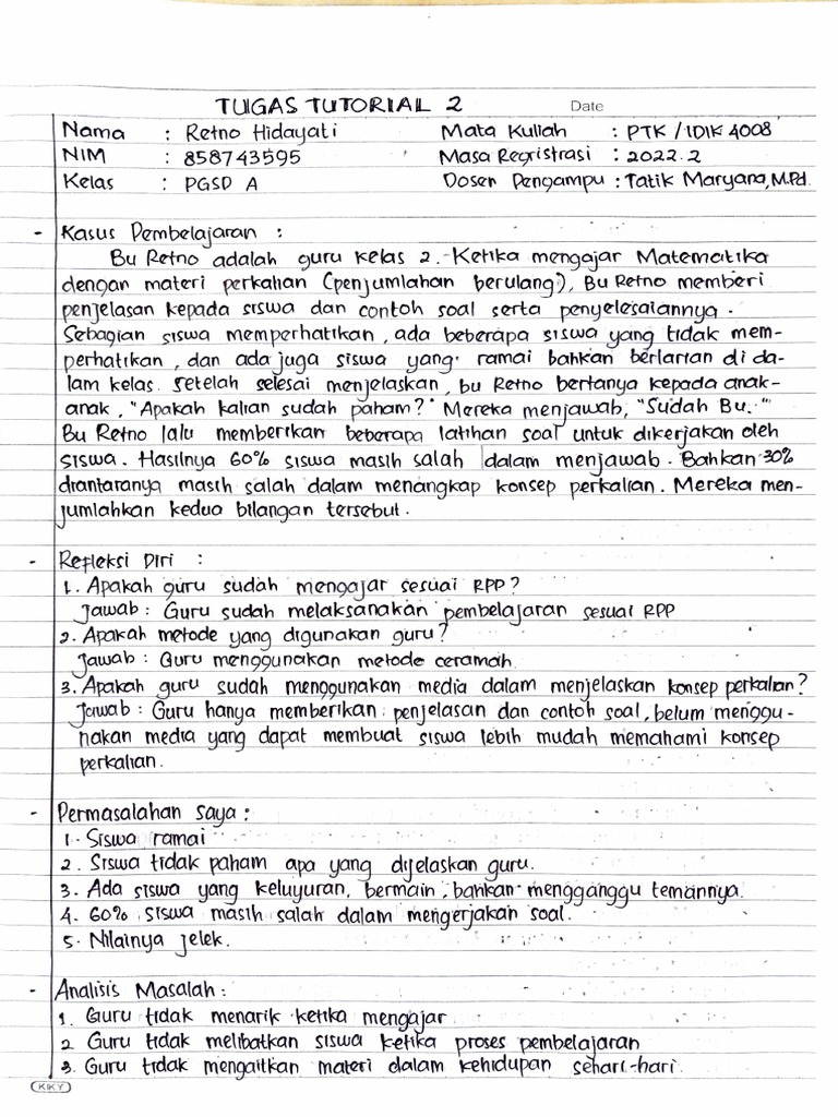 Tugas Tutorial 2 PTK | PDF