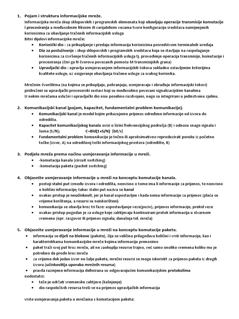 Cijela Skripta Usmeni | PDF