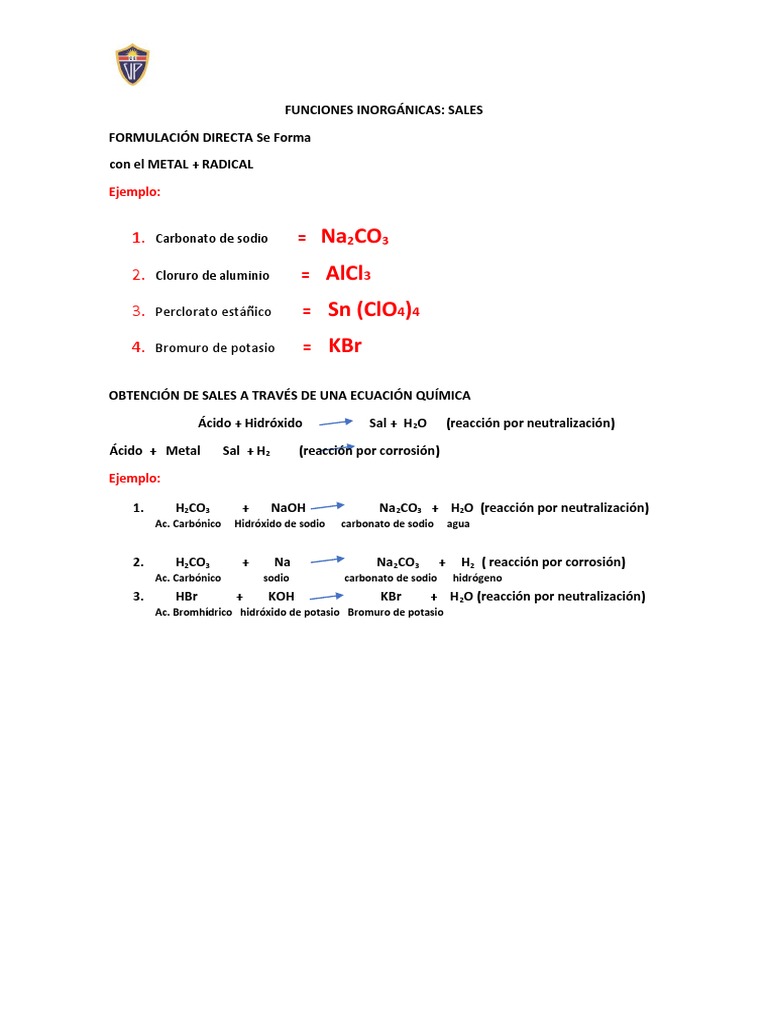 Ficha de Ejercicios (Sales) | PDF