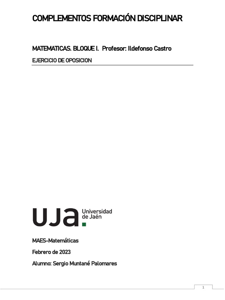 Ejercicio de Oposición_MuntanePalomares_O34 | PDF | Triángulo ...