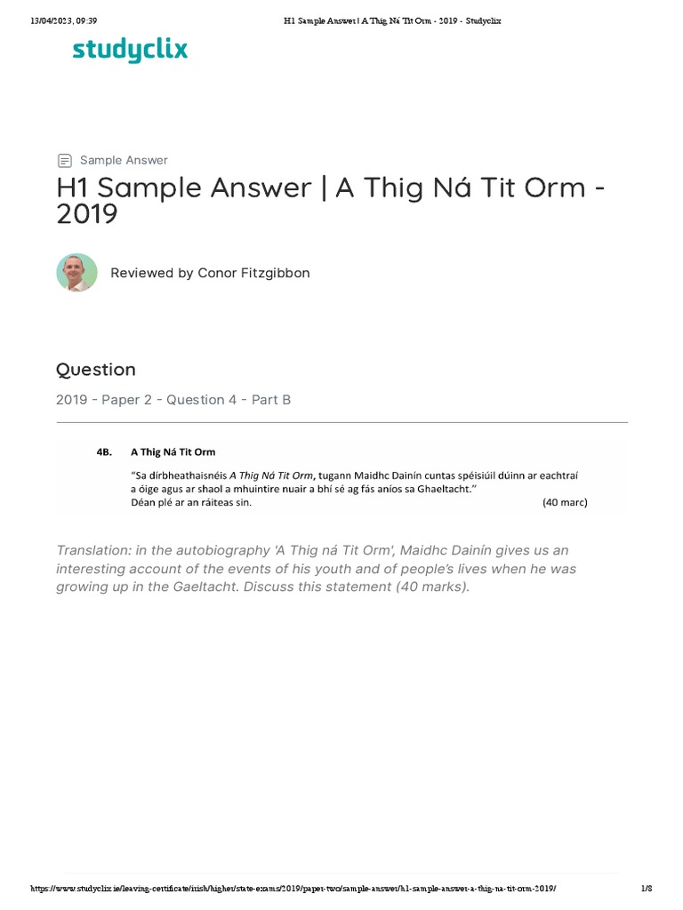 2019-sample answer | PDF