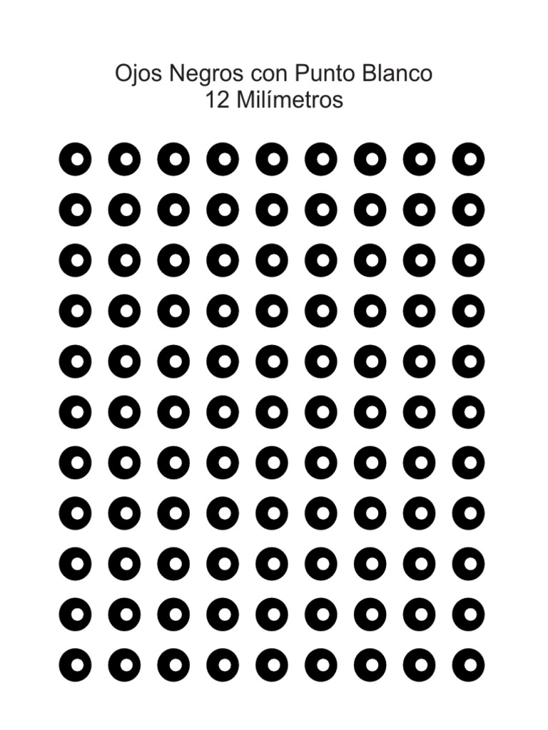 Plantillas de Ojos para Imprimir 4 | PDF