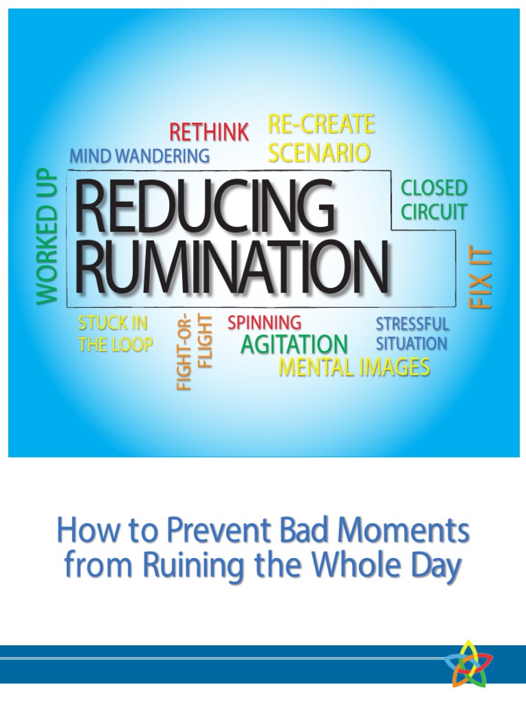 Reducing Rumination | PDF | Mind | Thought