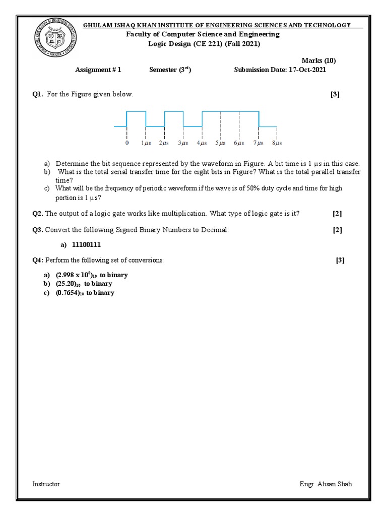CE221_Assignment 01 | PDF