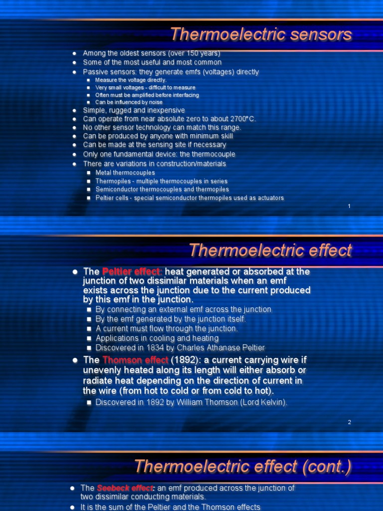 Lecture 3 | PDF | Thermocouple | Electrical Engineering Lecture 3 | PDF | Thermocouple | Electrical Engineering