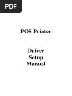 POS Printer Driver V8.11 Installation Instruction Manual | PDF ...