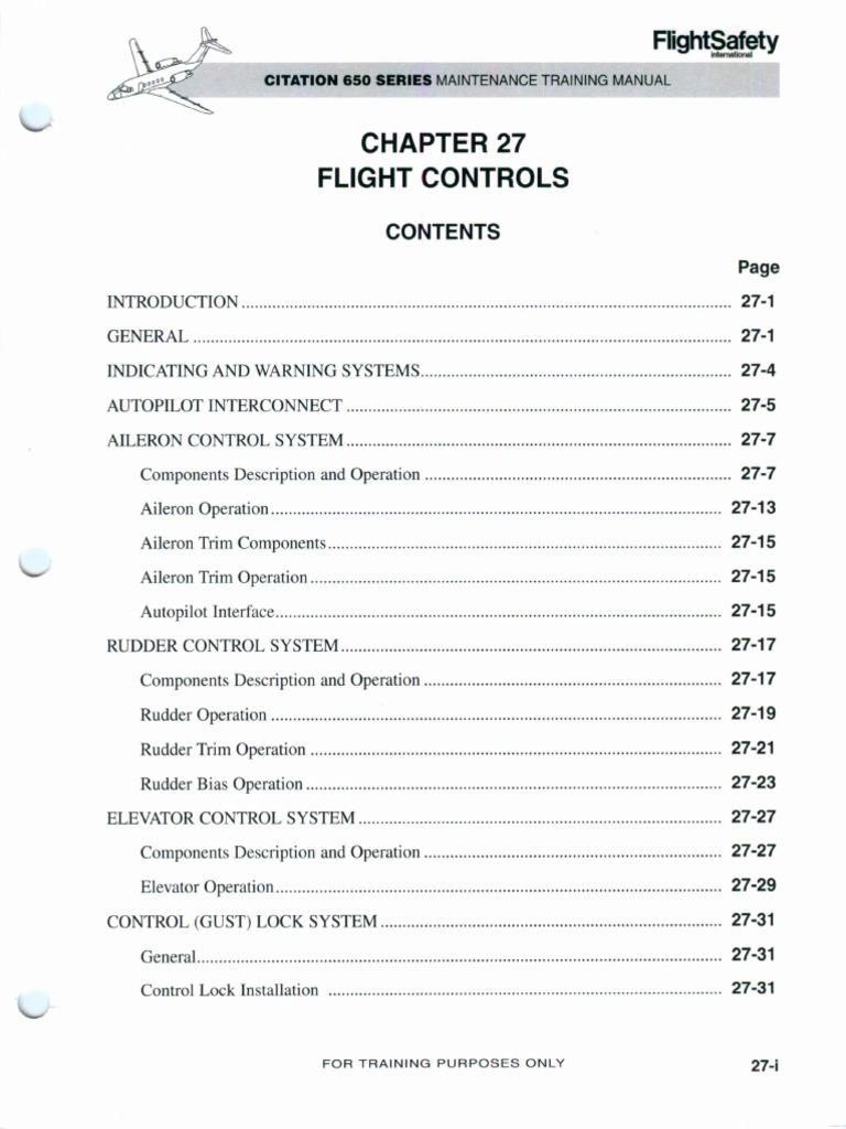 Controles de Vuelo 650 | PDF | Aircraft Flight Control System | Flight ...