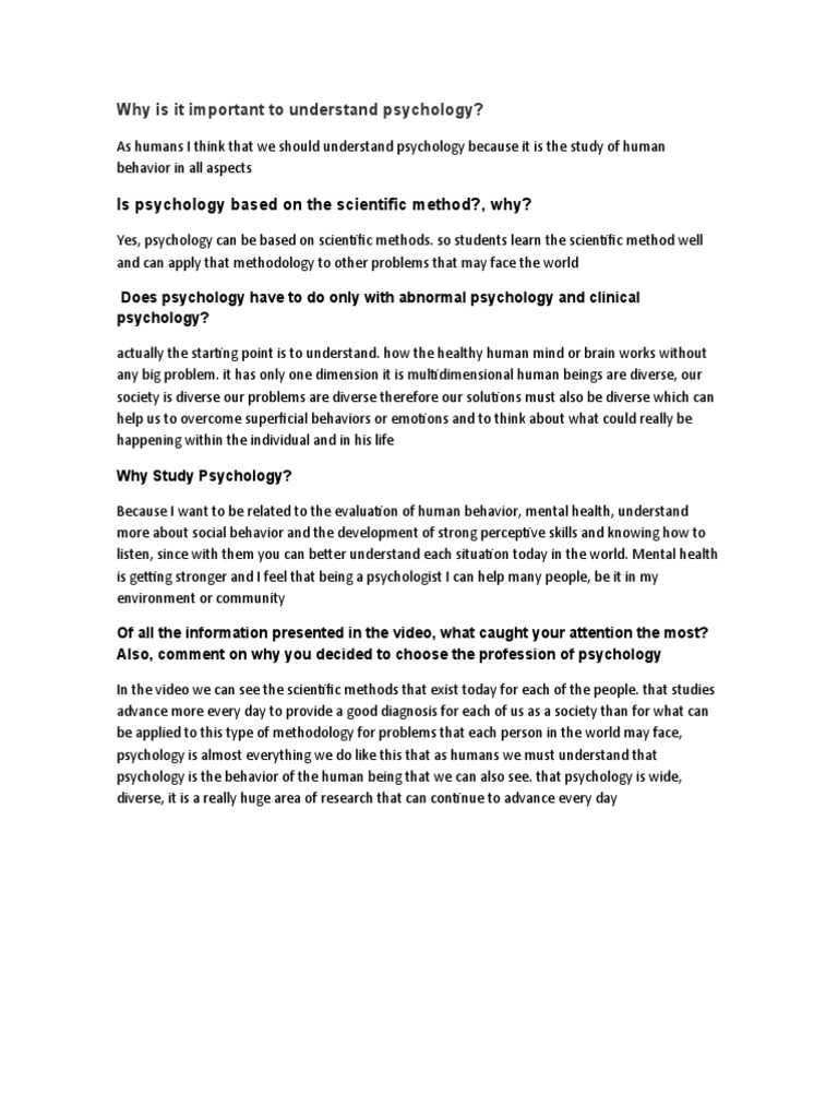 why-is-it-important-to-understand-psychology-foro-1-pdf