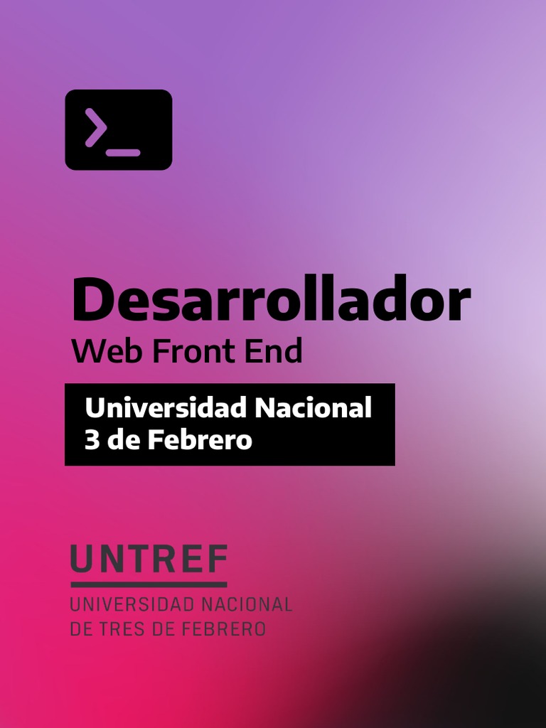 Untref - Desarrollador Web Front End | PDF | Script Java | Red mundial