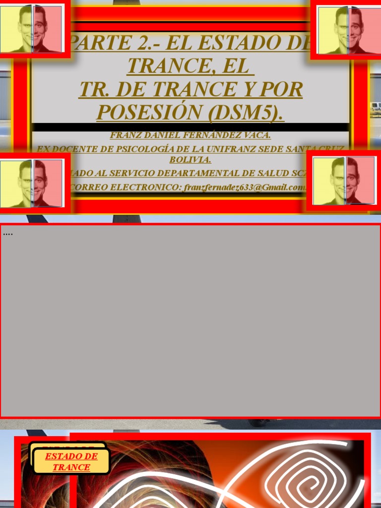 Tema 936. Parte 2. El Estado de Trance. Como Estado Alterado de La ...