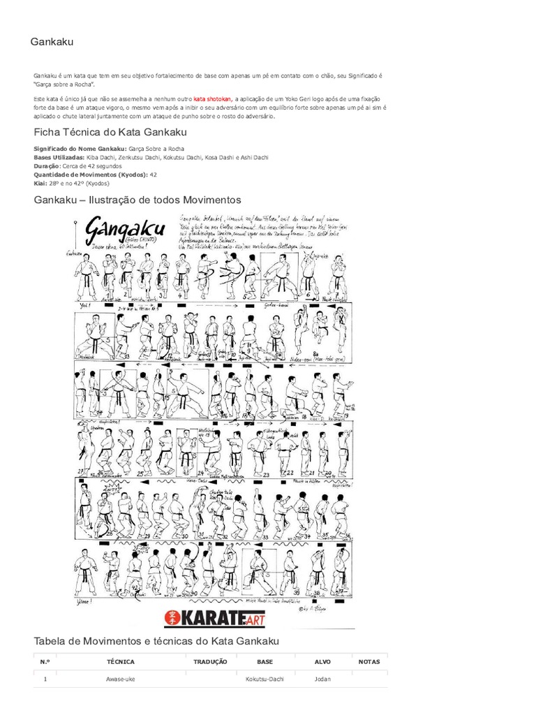 15 - Gankaku É Um Kata Que Tem 42 Kyodos | PDF