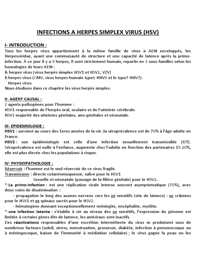 02 - Herpes Simplex Virus (HSV) | PDF