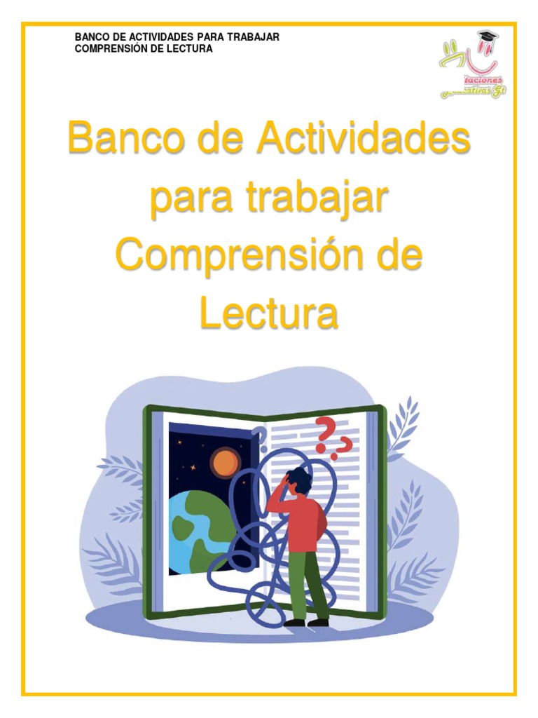 Banco De Actividades Comprensión De Lectura Pdf Mente Comprensión