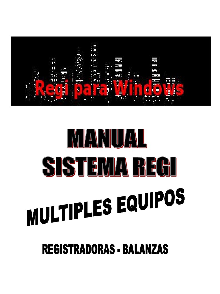 Regi Manual 24920694 | PDF | Archivo de computadora | Ventana (informática)