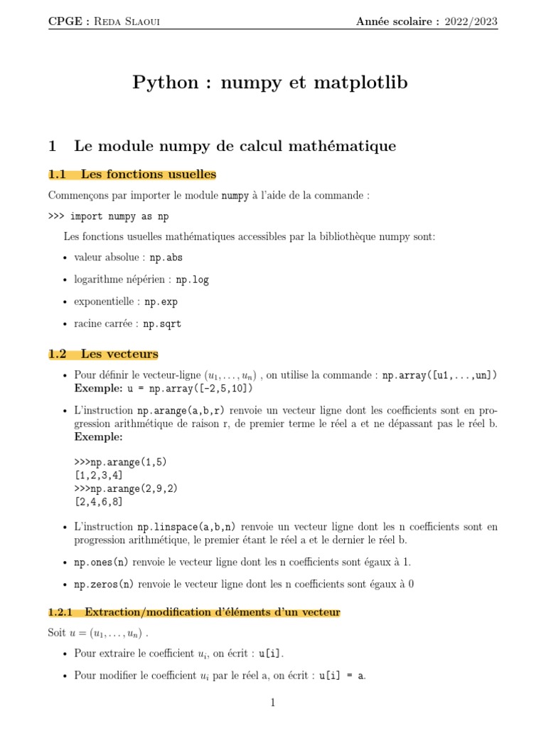 Modules Python | PDF